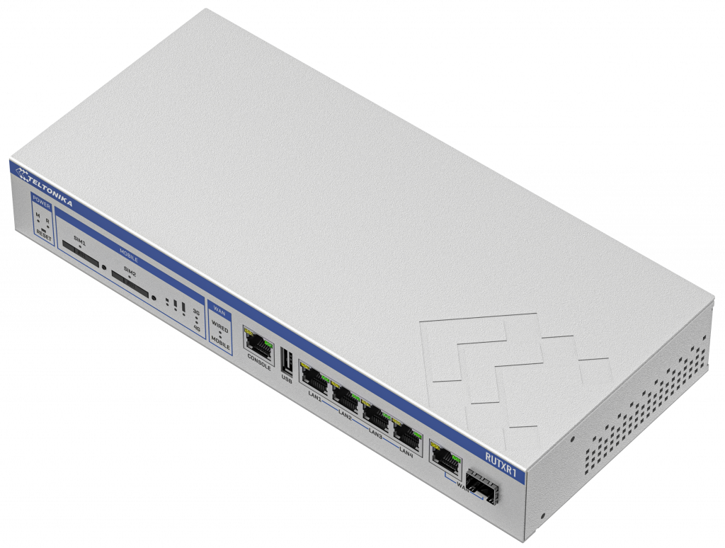 Teltonika RUTXR1 Rack Mount Industrial LTE Cat 6 Router – UniteCom